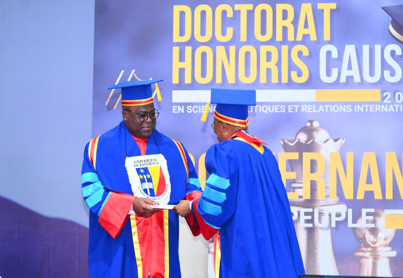 RDC: Félix Tshisekedi docteur Honoris Causa à L'UNIKIN